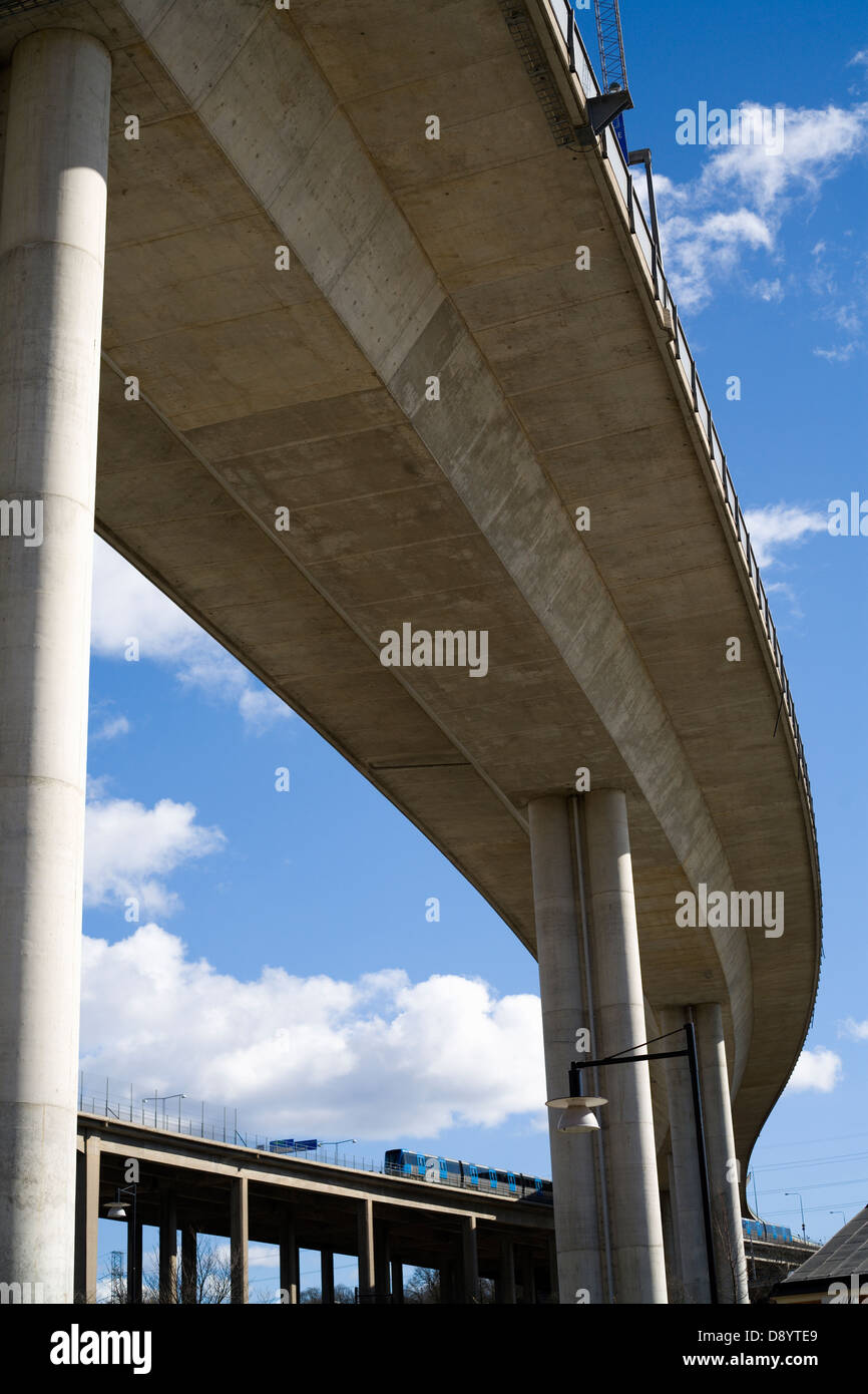 Skanstullsbron, a bridge in Stockholm, Sweden Stock Photo - Alamy