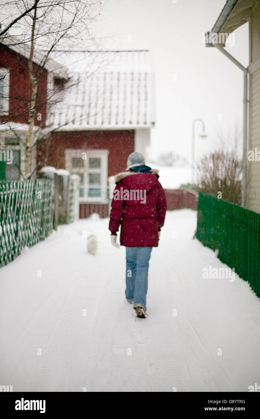 Woman rural house sweden hi-res stock photography and images - Alamy