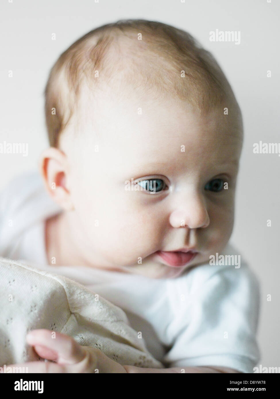 Portrait of a baby, Sweden Stock Photo - Alamy