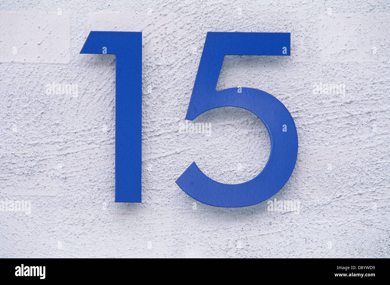 Numbers on a white background Stock Photo - Alamy