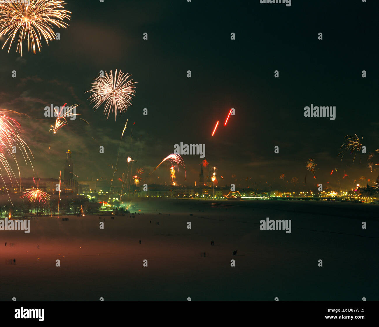 Stockholm fireworks hi-res stock photography and images - Alamy