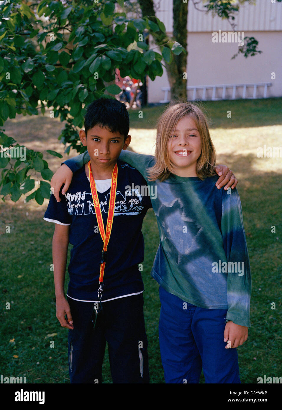 Two friends, Sweden Stock Photo - Alamy