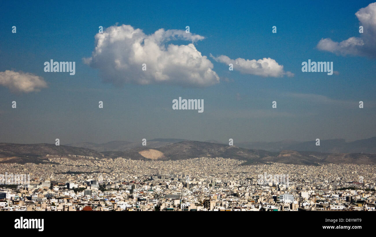 Pollution in greece hi-res stock photography and images - Alamy