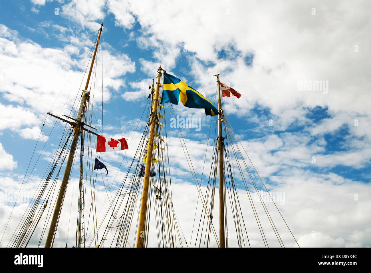 Three-master, Stockholm, Sweden Stock Photo - Alamy