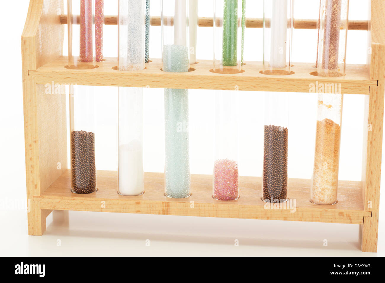 Some filled test tubes in a pharmaceutical laboratory Stock Photo - Alamy