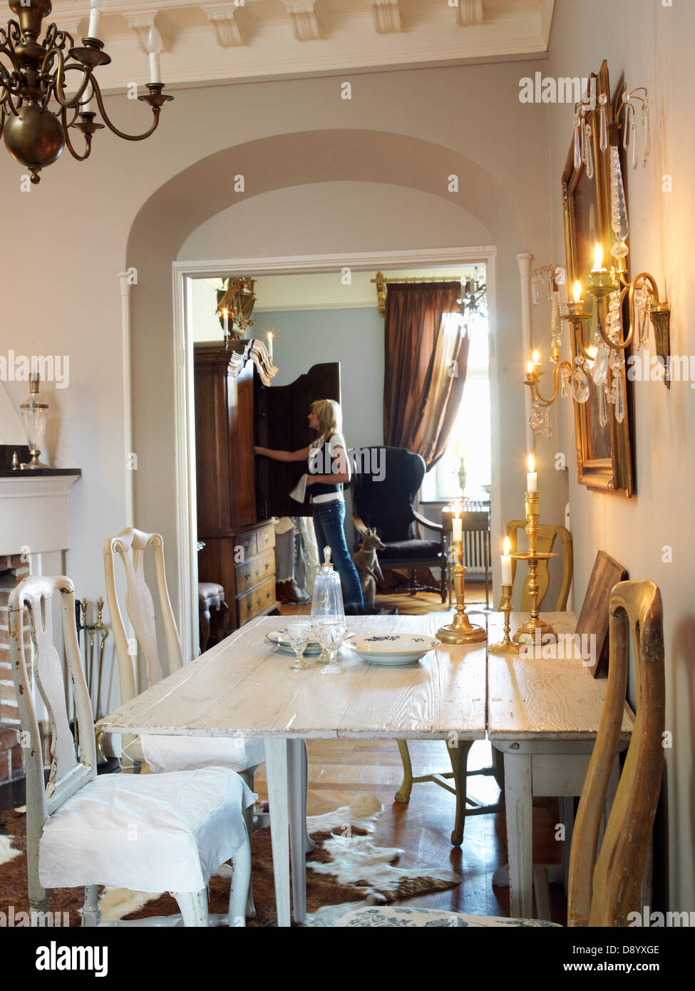 Dining-room, Skane, Malmo, Sweden Stock Photo - Alamy Dining-room, Skane, Malmo, Sweden Stock Photo - Alamy
