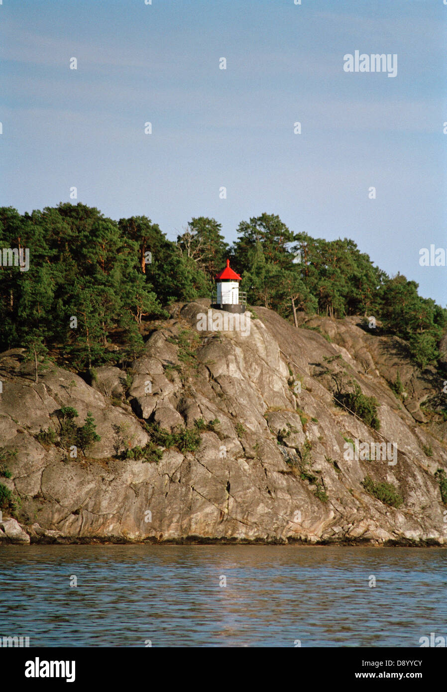 A lighthouse in the archipelago of Stockholm, Sweden Stock Photo - Alamy