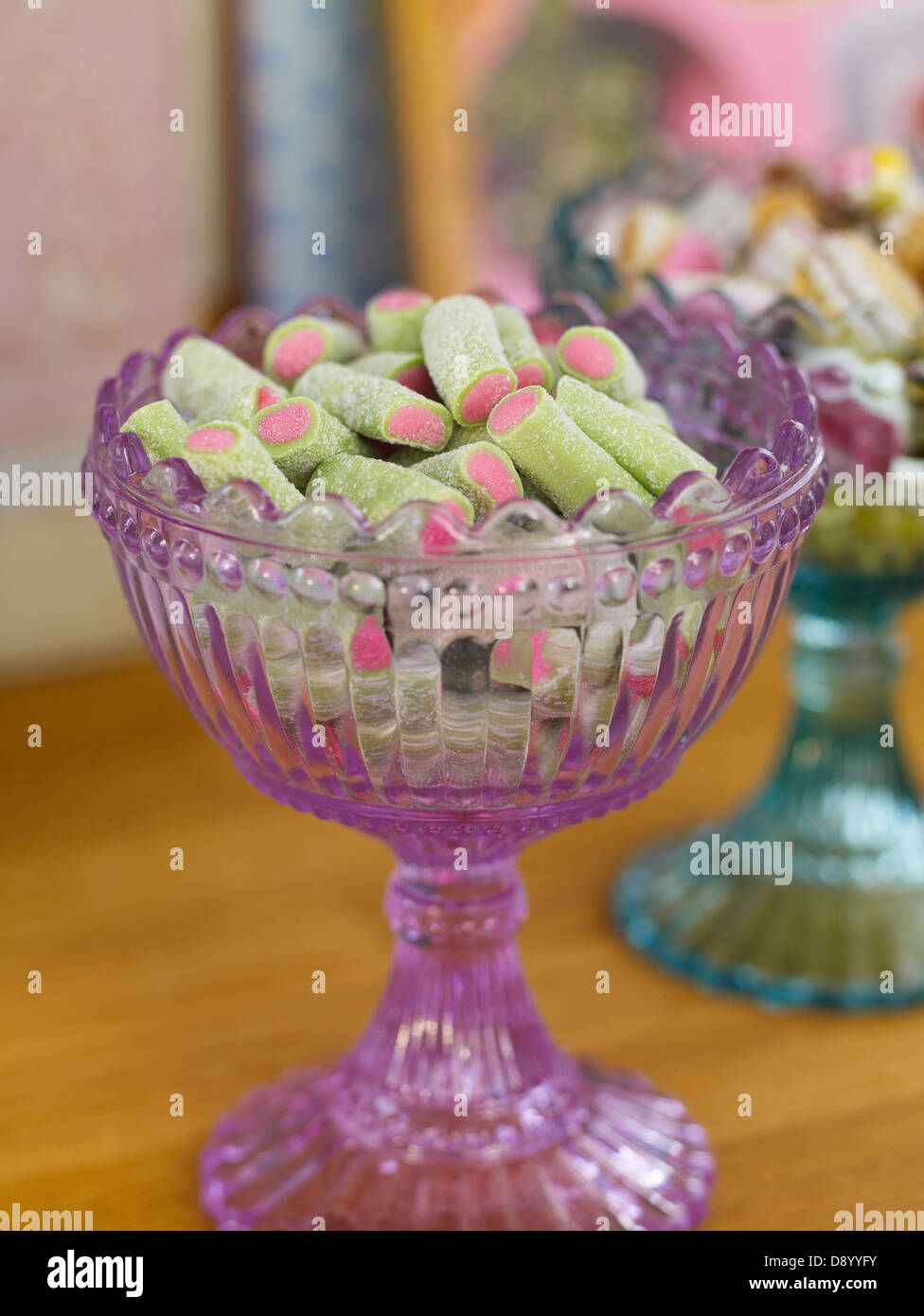 Candy in a bowl Stock Photo - Alamy