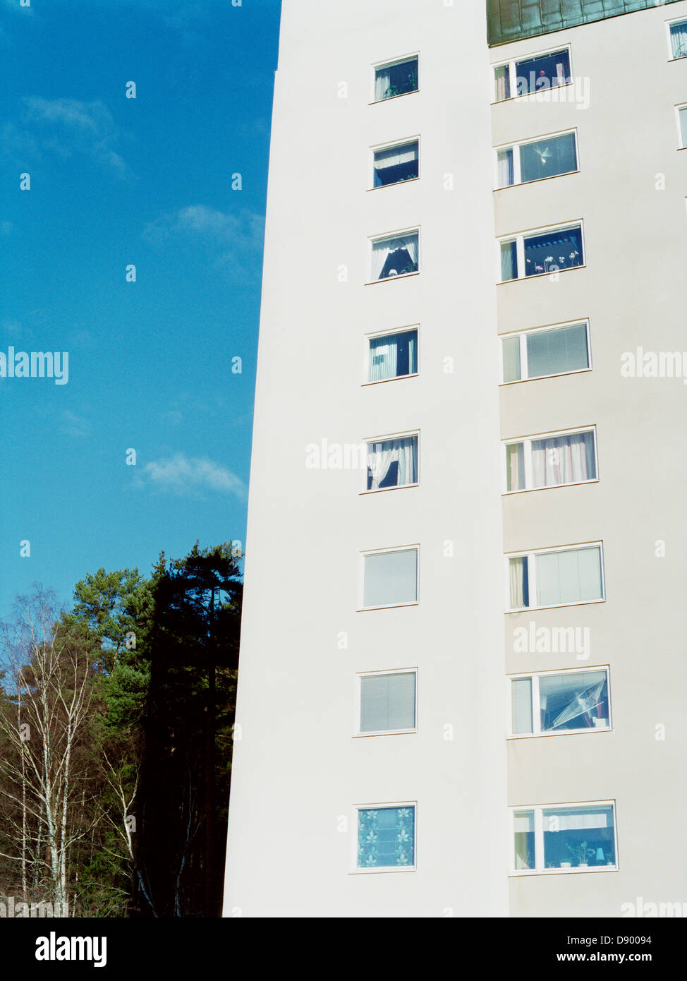 High-rise block, Sweden Stock Photo - Alamy