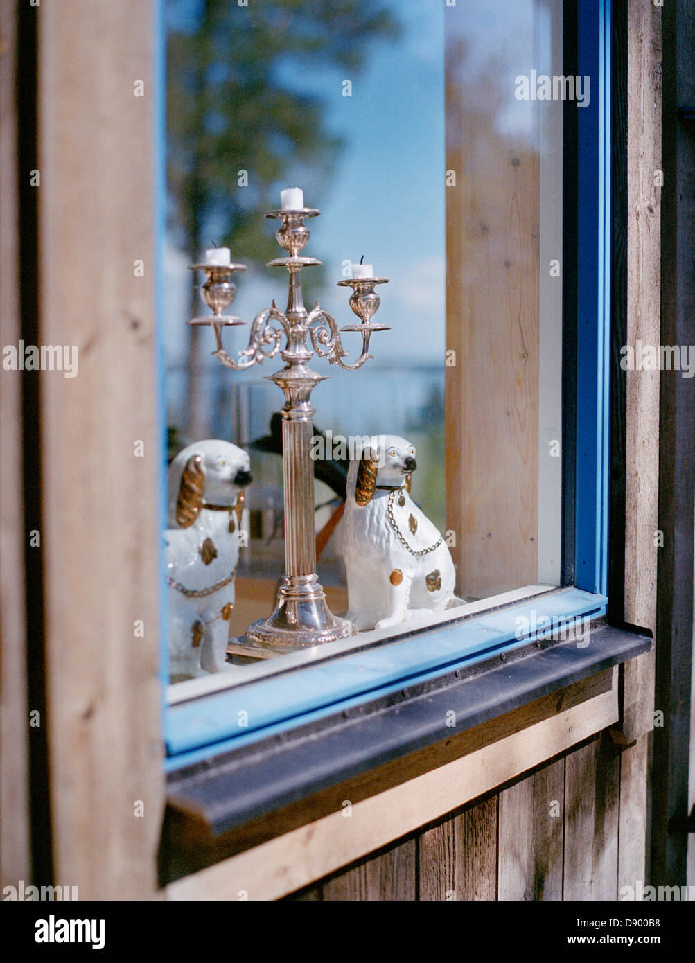 Fancy goods in a window, Sweden Stock Photo - Alamy