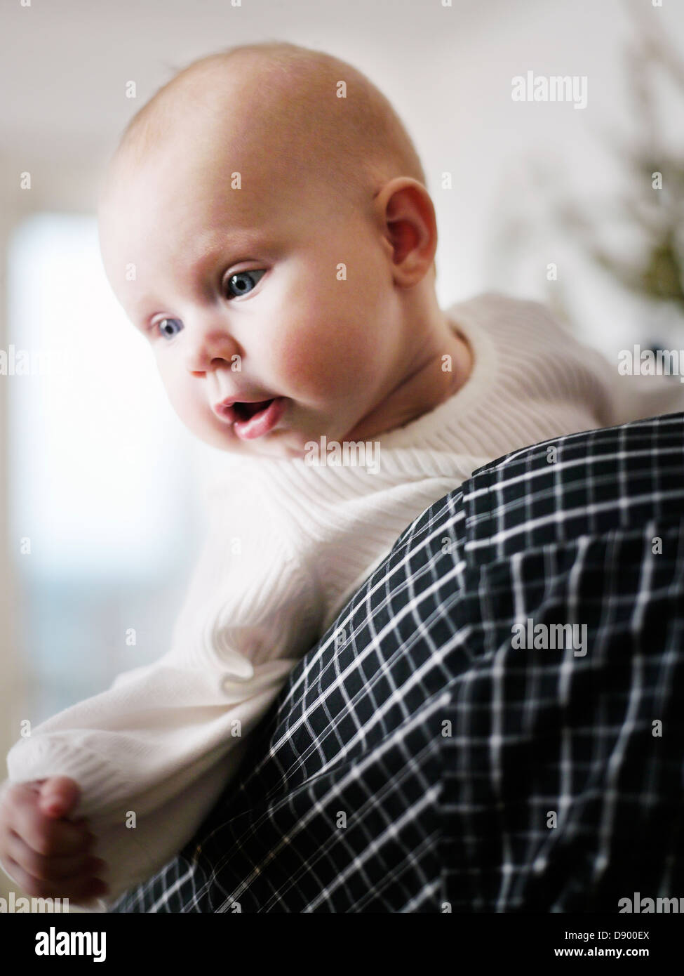 A portrait of a baby, Sweden Stock Photo - Alamy