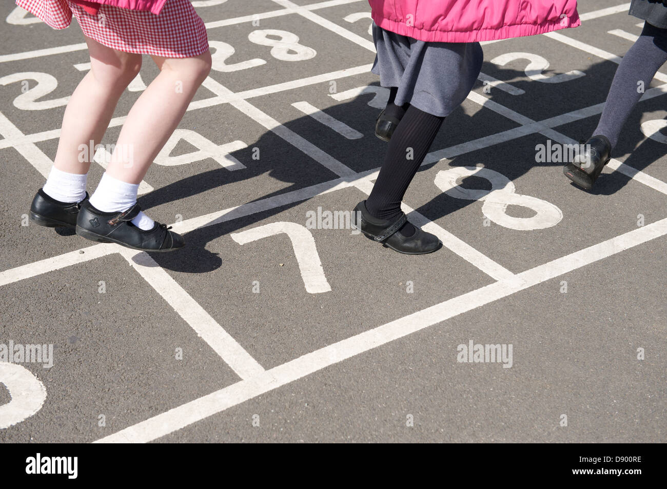 Girls school playground uk hi-res stock photography and images - Alamy