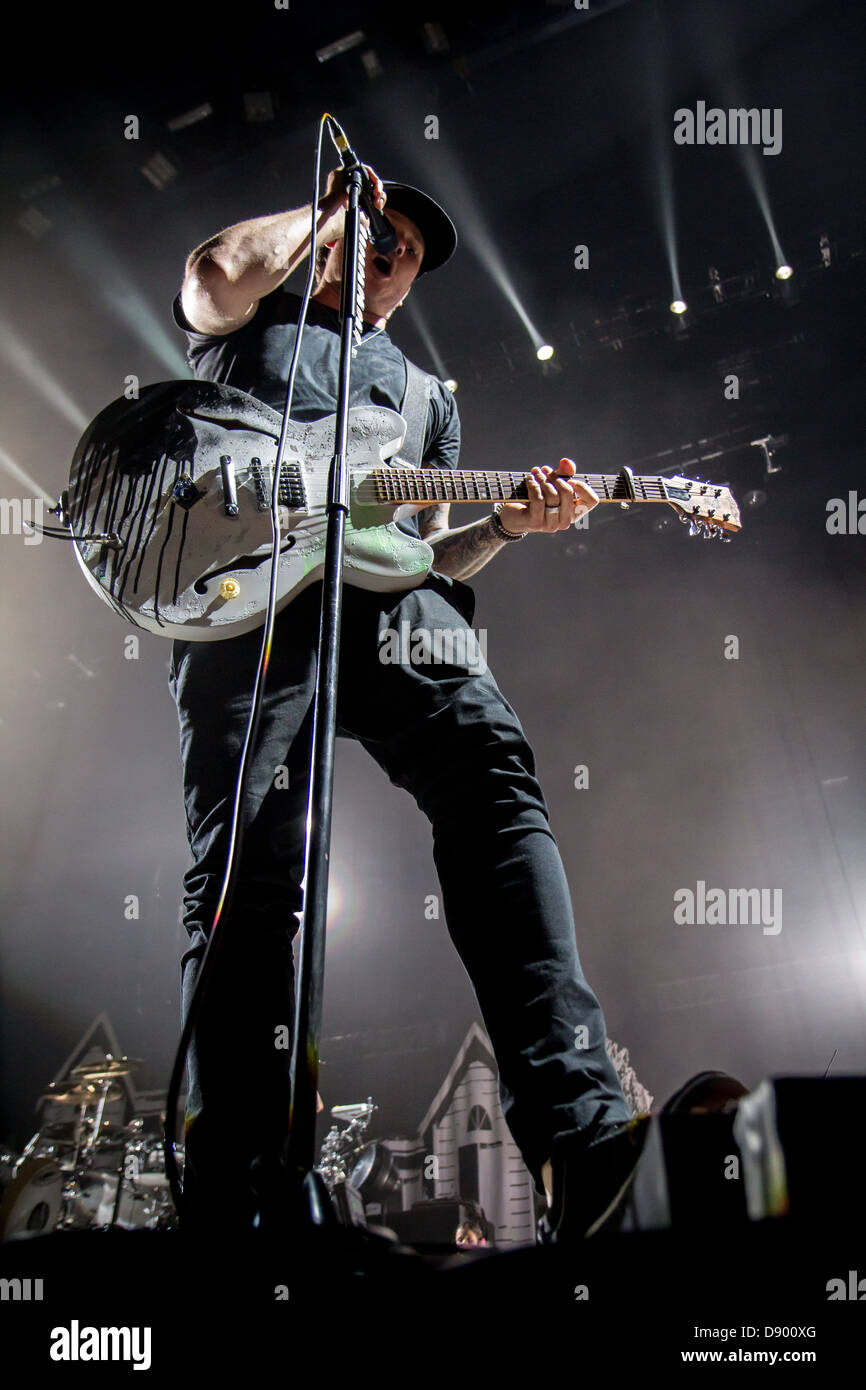 Assago, Milan Italy. 03th July 2012. Blink 182 performs live at the ...