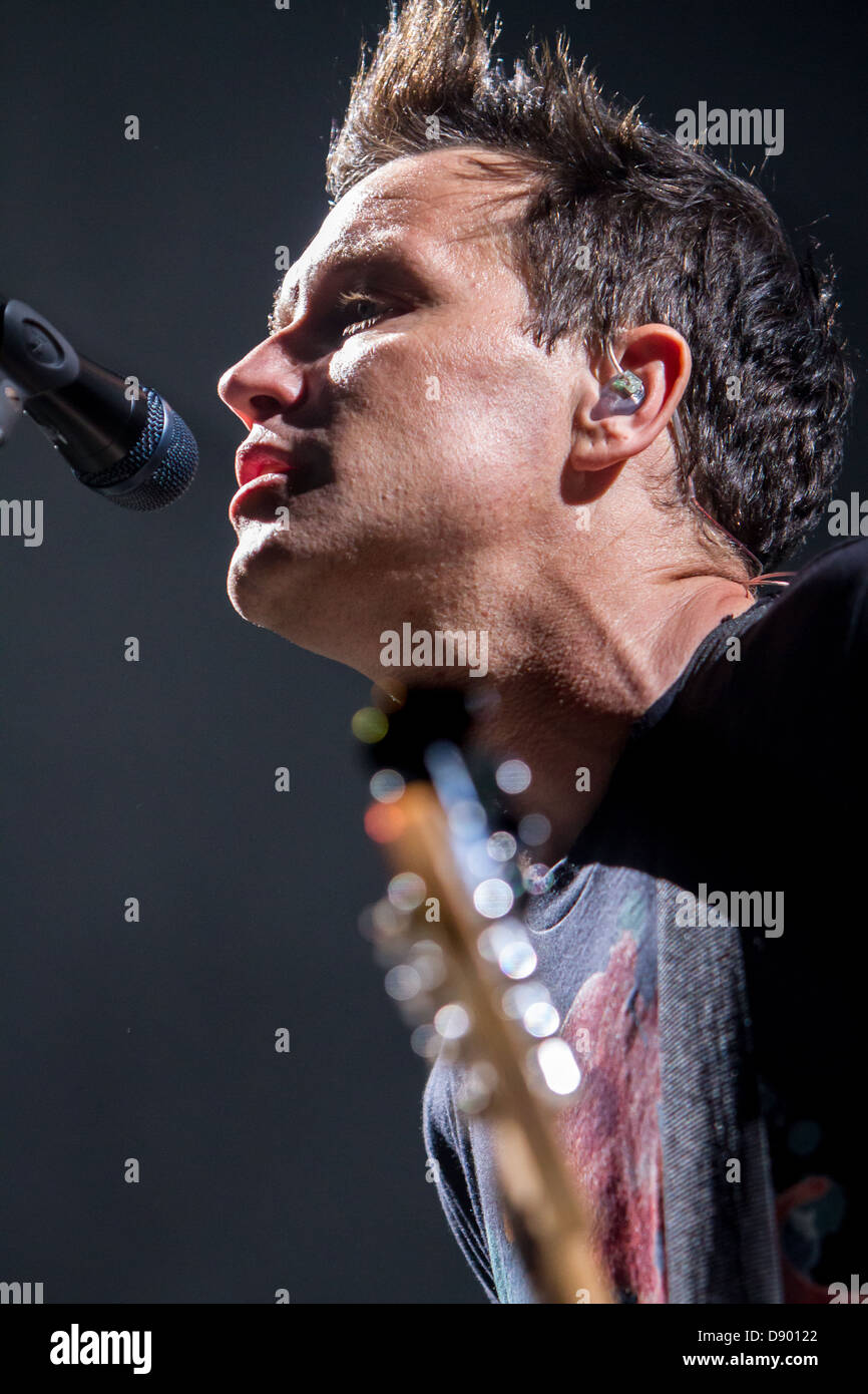 Assago, Milan Italy. 03th July 2012. Blink 182 performs live at the ...