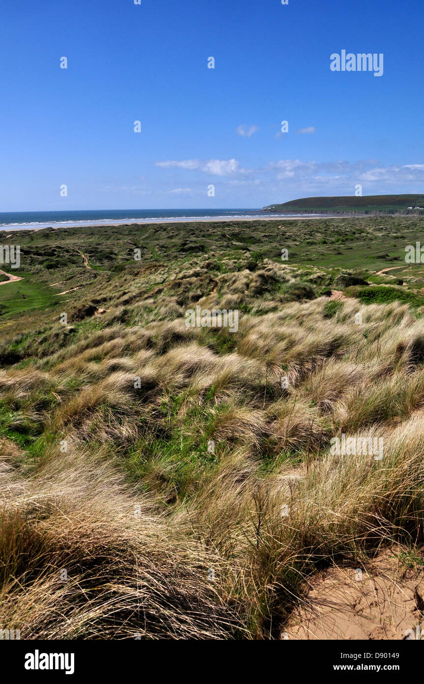 View braunton burrows sand dune hi-res stock photography and images - Alamy