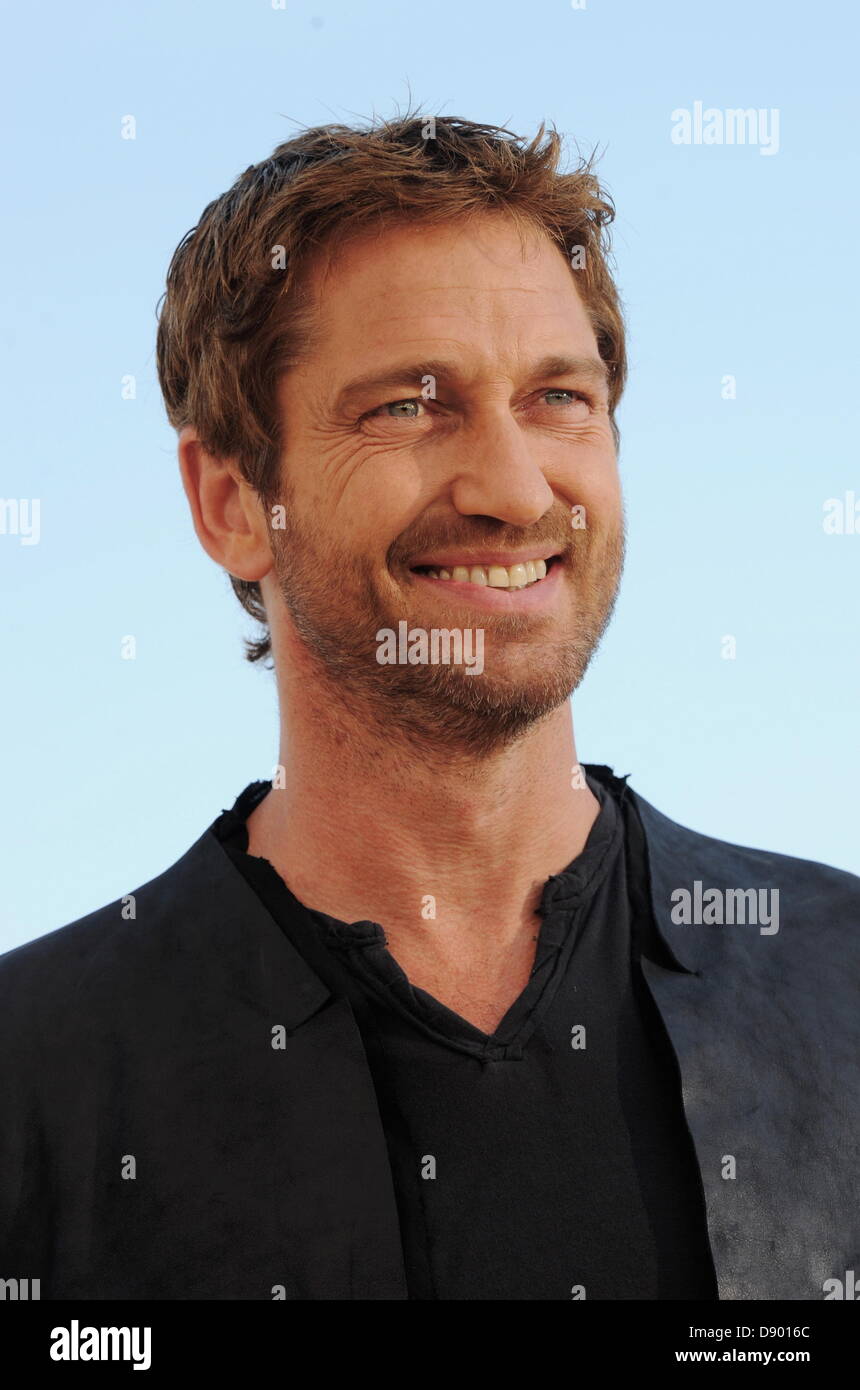Munich, Germany. 07th June, 2013. British actor Gerard Butler poses for ...