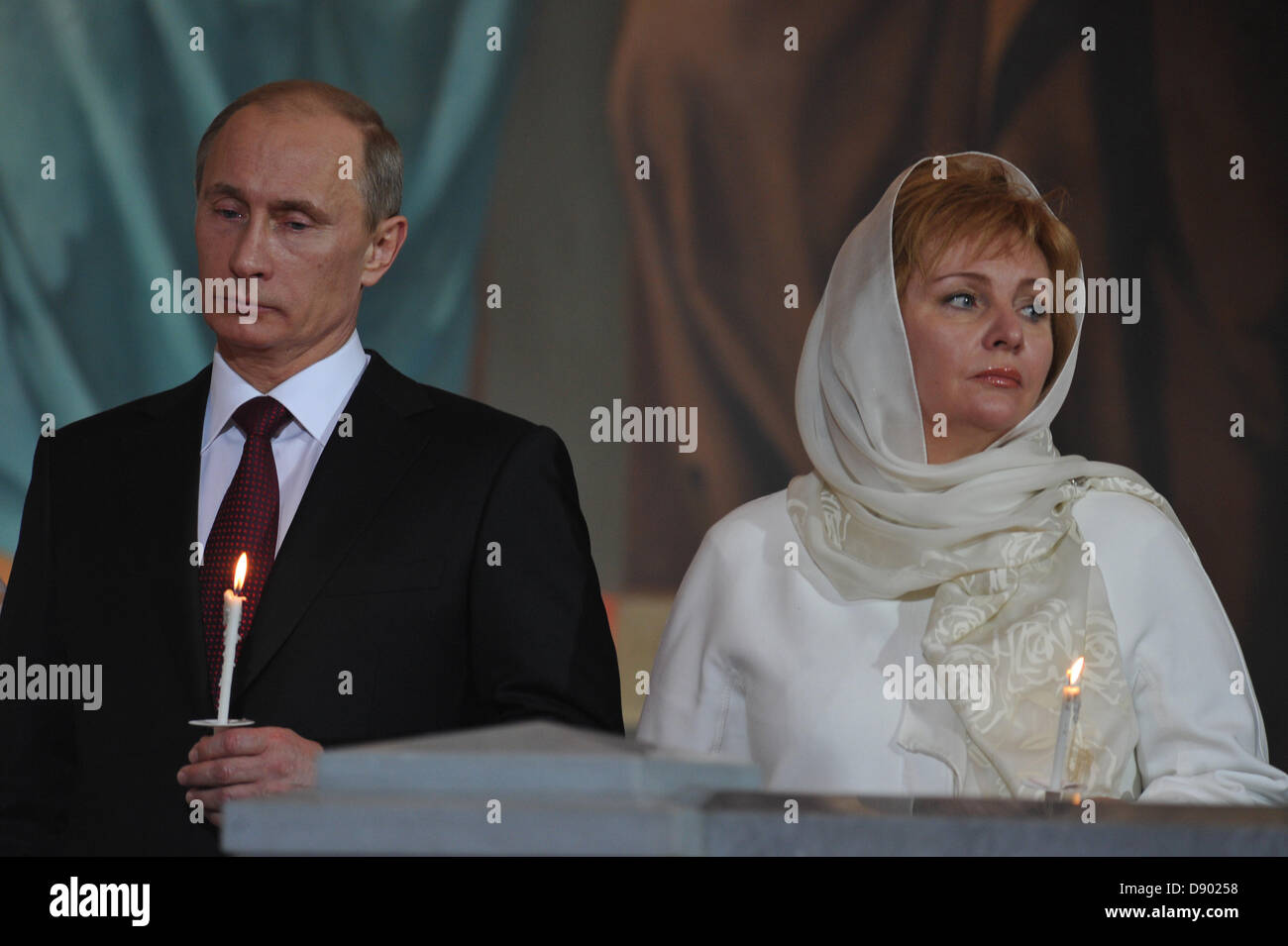 Lyudmila putina russian president wife hi-res stock photography and ...