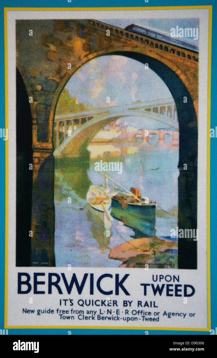 British rail poster hi-res stock photography and images - Alamy