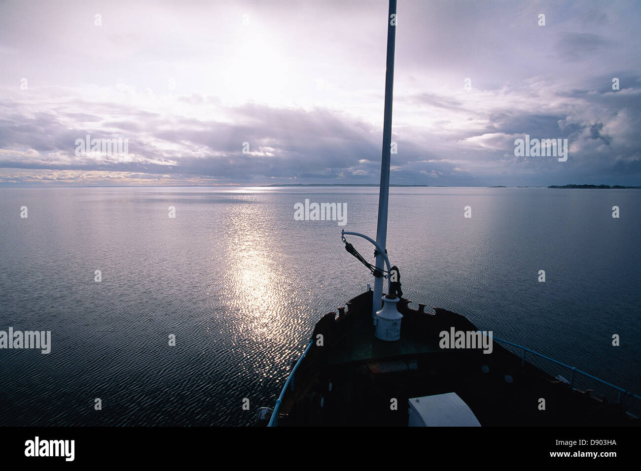 The front of a boat Stock Photo - Alamy