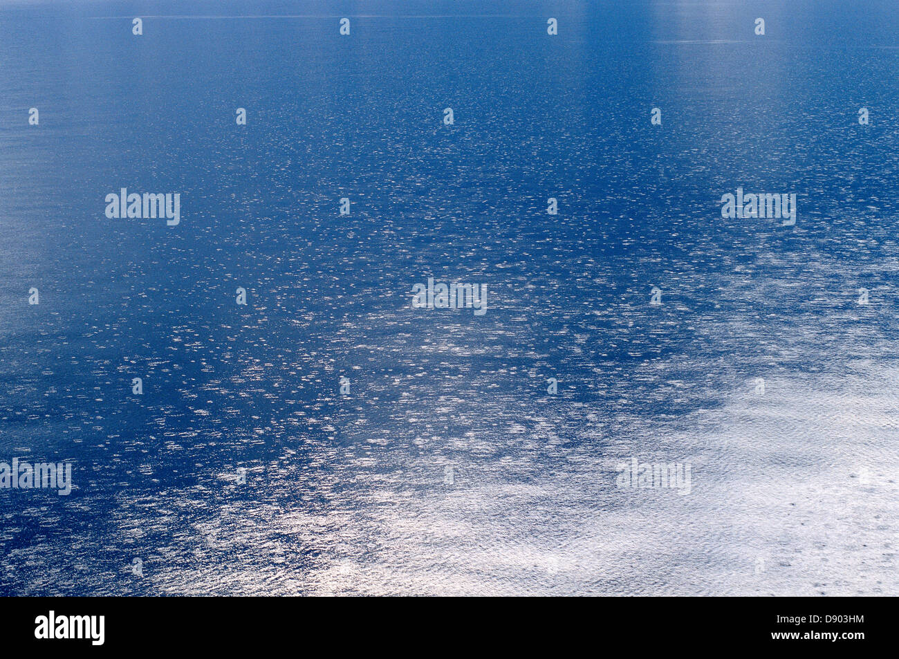 Rain on the water surface Stock Photo - Alamy