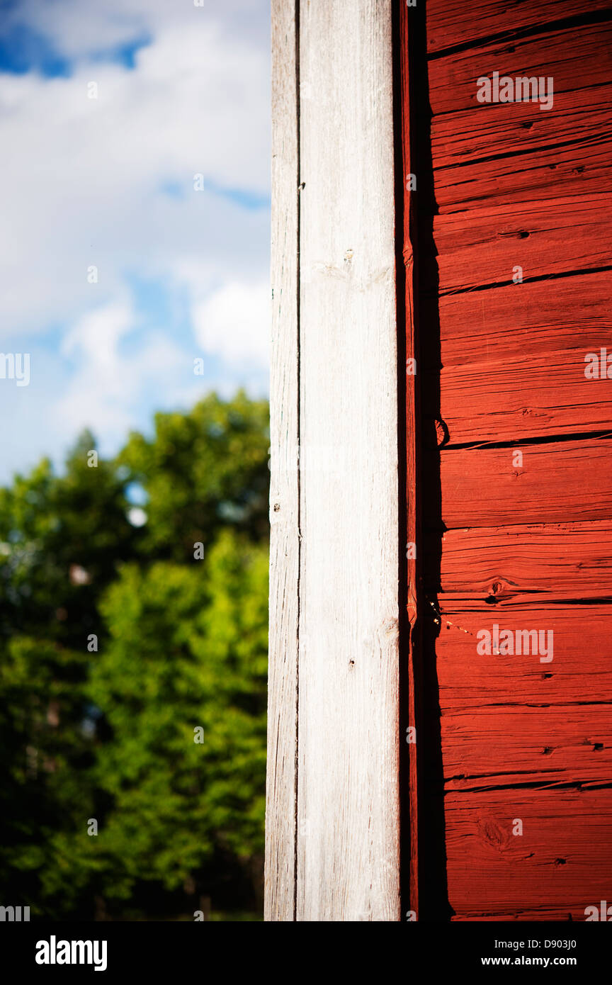 Close-up of wooden house Stock Photo - Alamy
