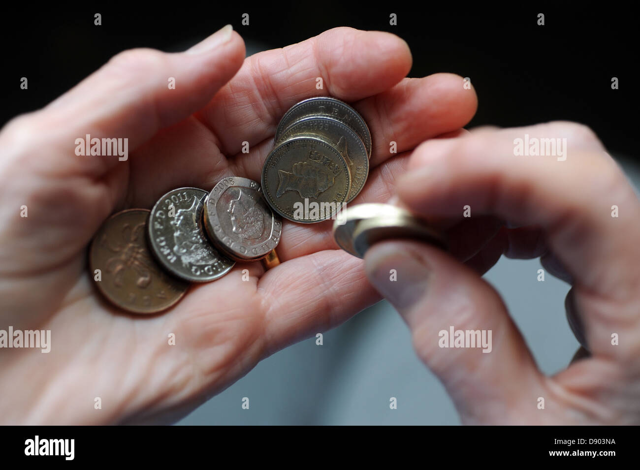 Woman sorting out finance hi-res stock photography and images - Alamy