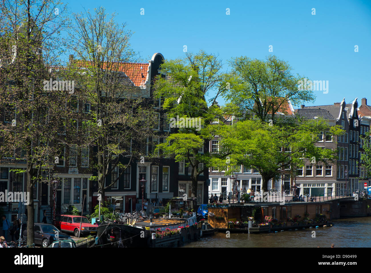 Amsterdam canal scene hi-res stock photography and images - Alamy