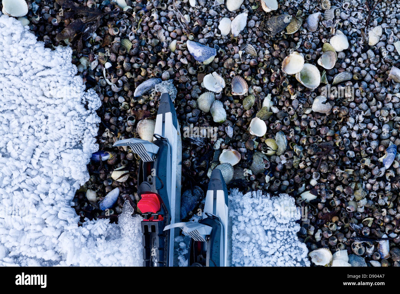 Ice skating on the beach hi-res stock photography and images - Alamy