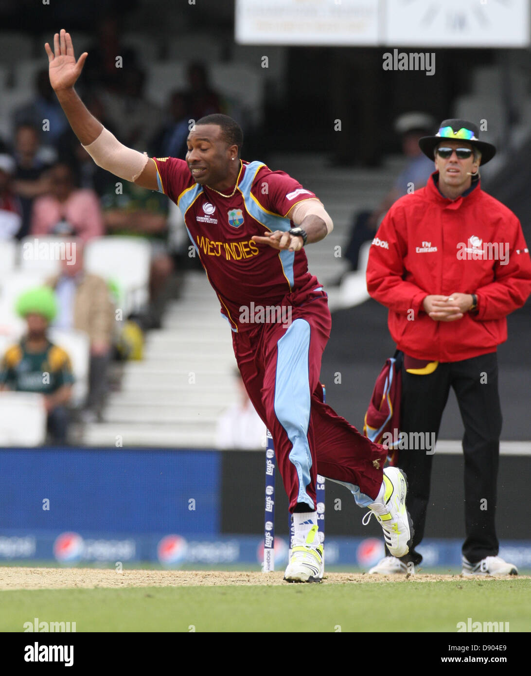 London, UK. 7th June 2013. Kieran Powell of West Indies during the ICC ...