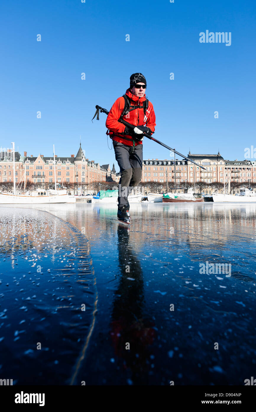 Ice skating low angle hi-res stock photography and images - Alamy
