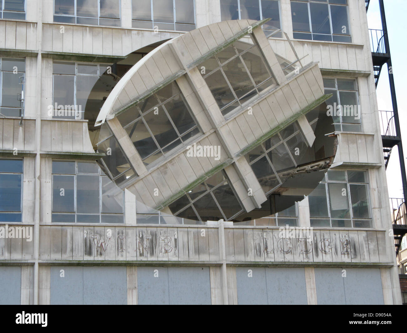 "Turning the Place Over" - by sculptor Richard Wilson for Liverpool's ...