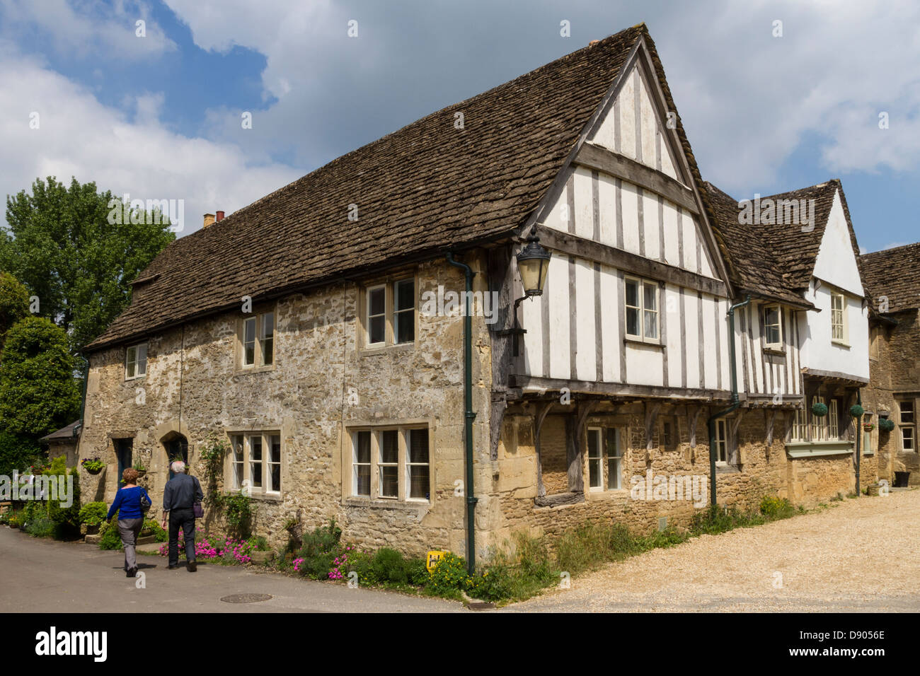 England Wiltshire Lacock village Stock Photo - Alamy