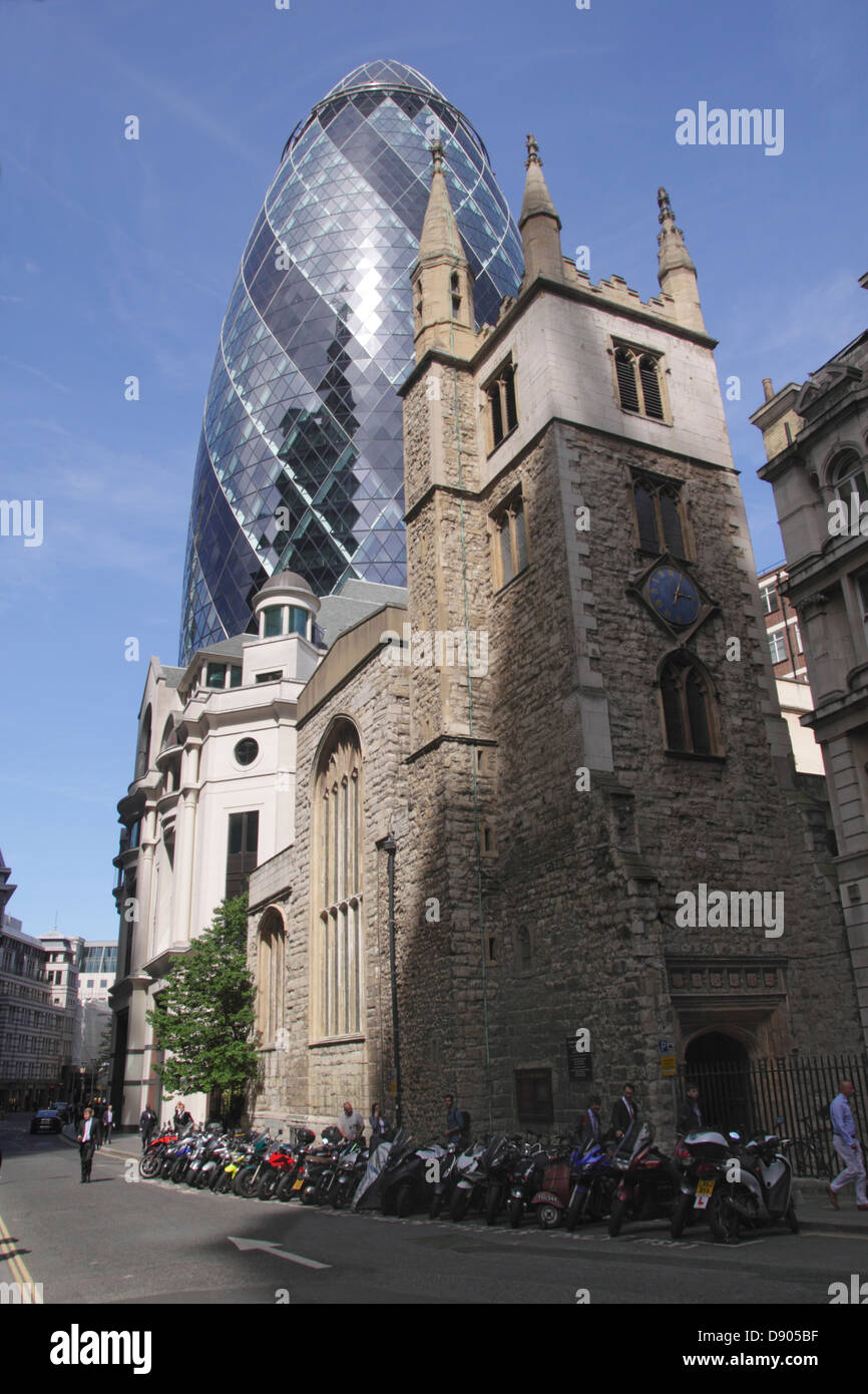 St helens bishopsgate hi-res stock photography and images - Alamy