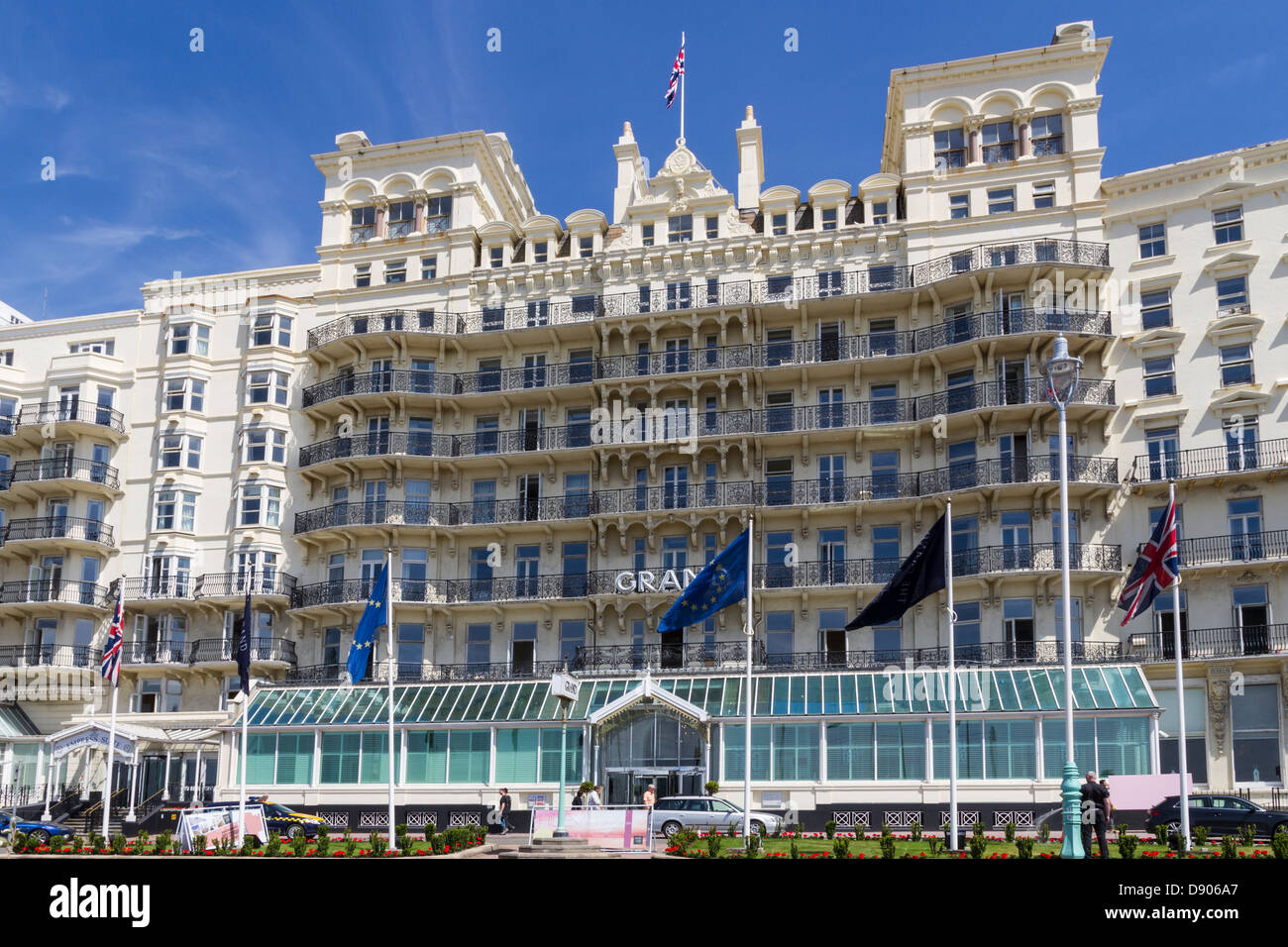 England Sussex Brighton, Grand hotel Stock Photo - Alamy