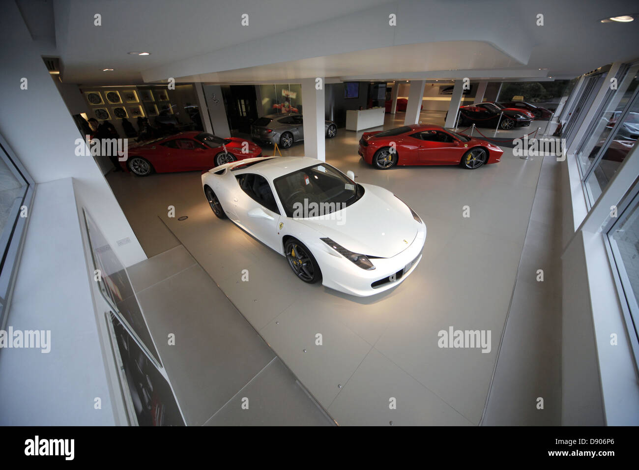 Ferrari 458 italia white hi-res stock photography and images - Alamy
