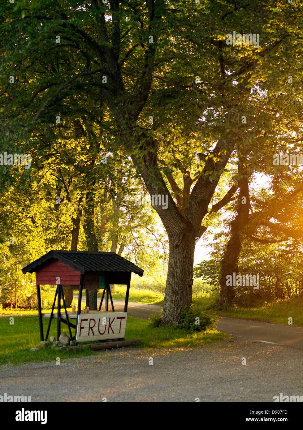A sign in a park Stock Photo - Alamy
