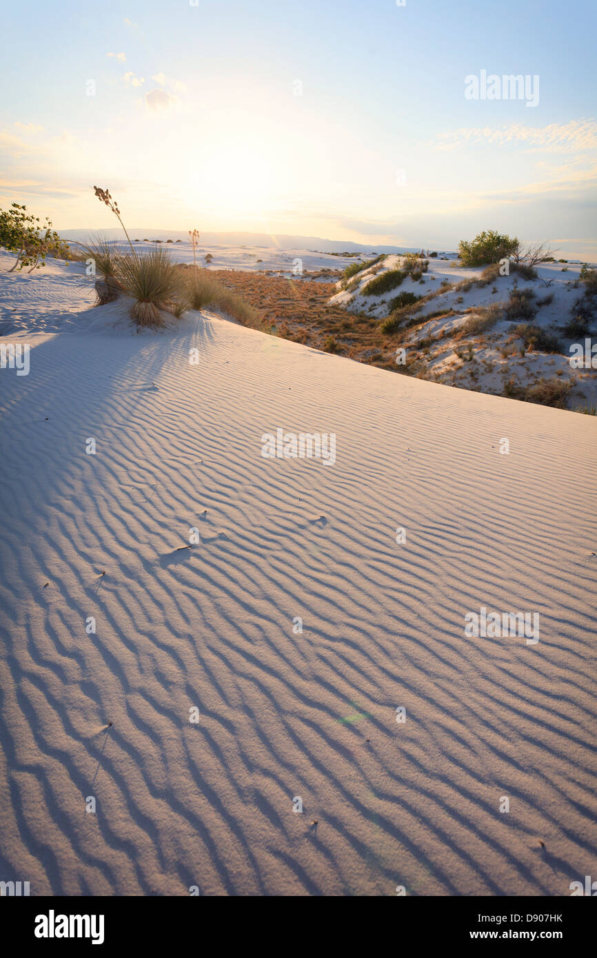 USA, New Mexico, White Sands National Monument Stock Photo - Alamy