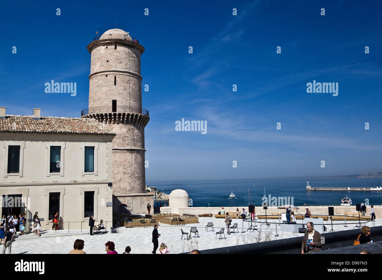 Marseilles, France. 7th June 2013. First day opening of the MuCEM ...