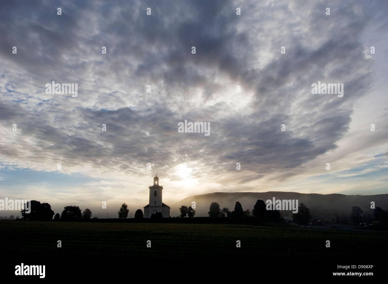 Over a church hi-res stock photography and images - Alamy
