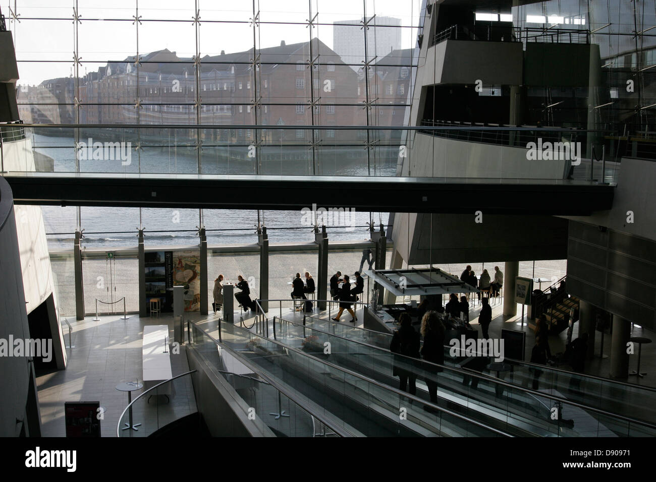 New building of The Royal Library ( Det Kongelige Bibliotek Stock Photo - Alamy