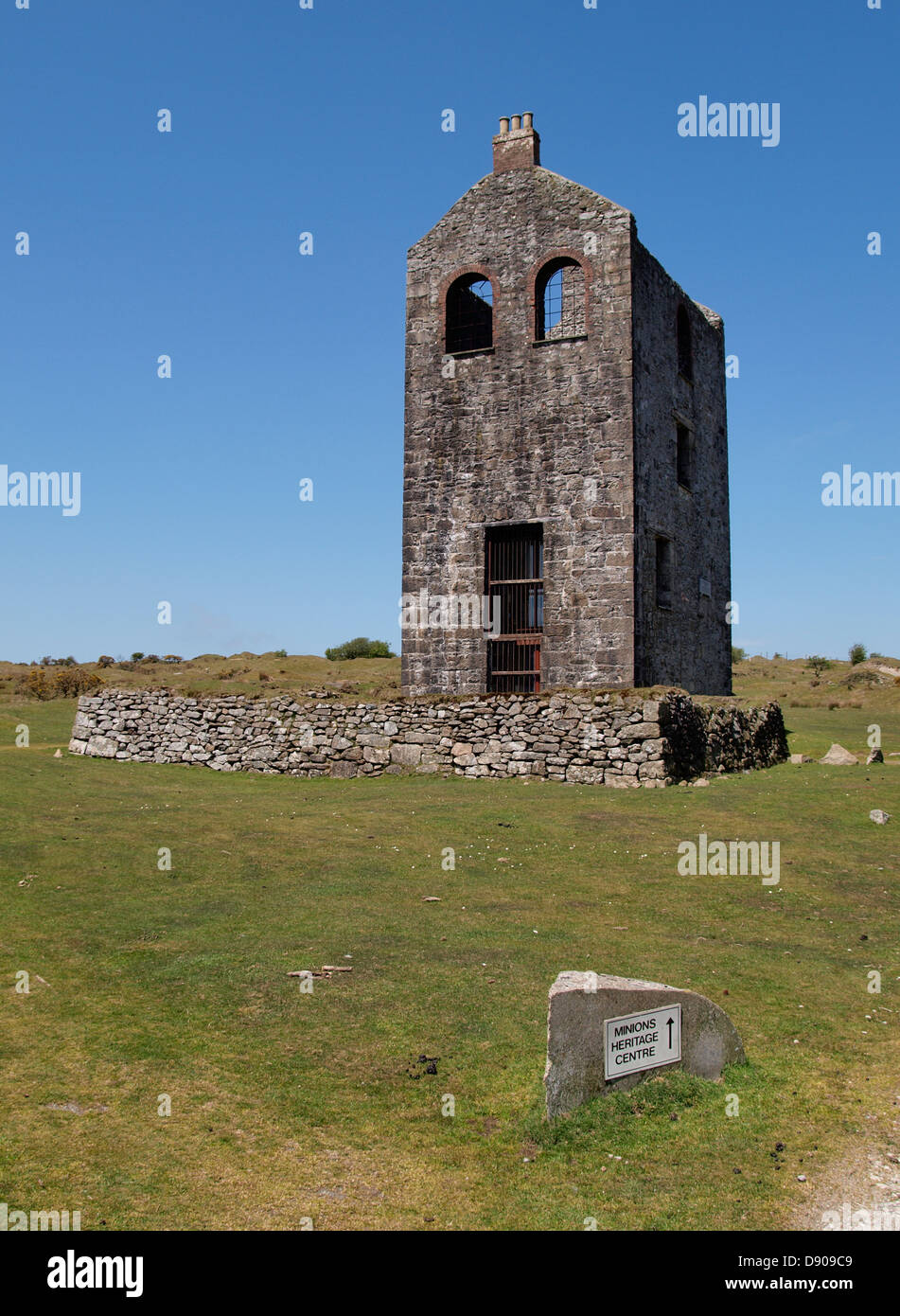 Minions Heritage Centre housed in an old mining building, Cornwall, UK ...
