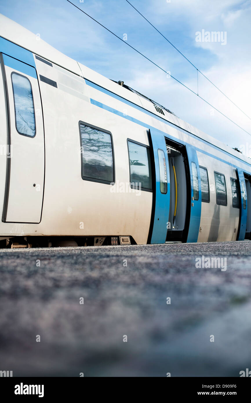 A train, Sweden Stock Photo - Alamy