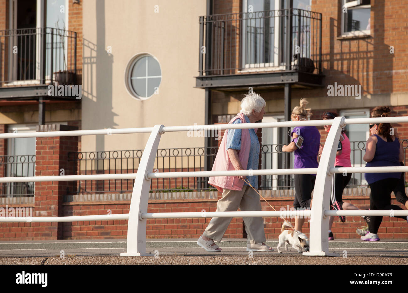 Mature women walking exercise hi-res stock photography and images - Alamy
