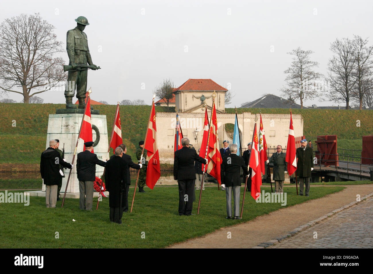 Danish veterans hi-res stock photography and images - Alamy