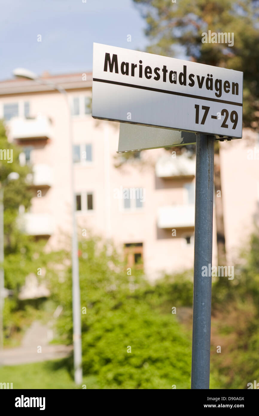 Stockholm sign hi-res stock photography and images - Alamy