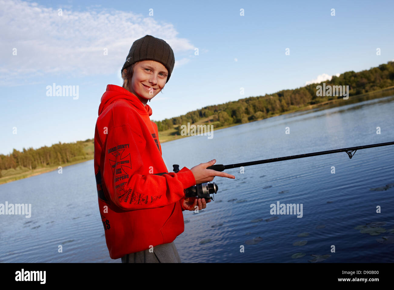 Casting rod hi-res stock photography and images - Alamy
