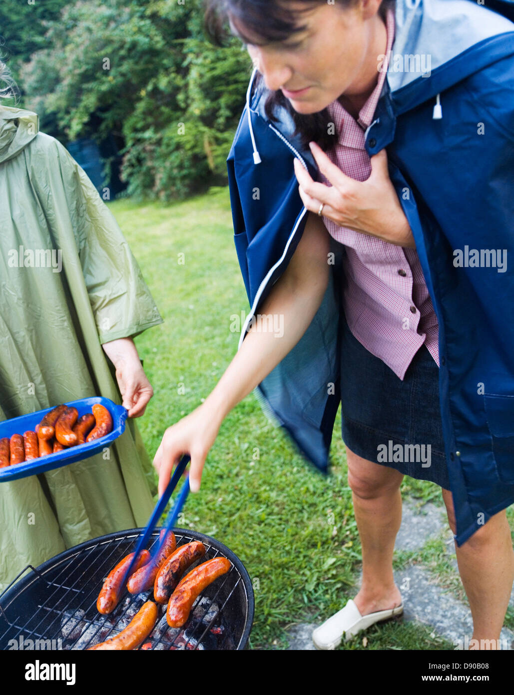 Rainy barbecue hi-res stock photography and images - Alamy