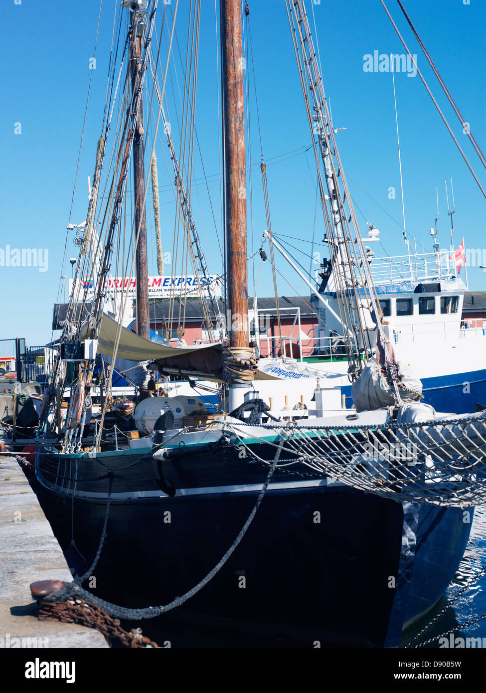 An sailing-ship, Sweden Stock Photo - Alamy