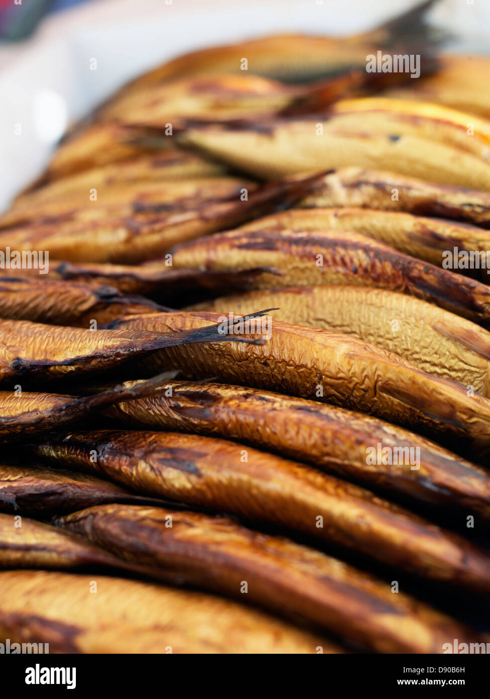 Smoked fish, close-up, Sweden Stock Photo - Alamy