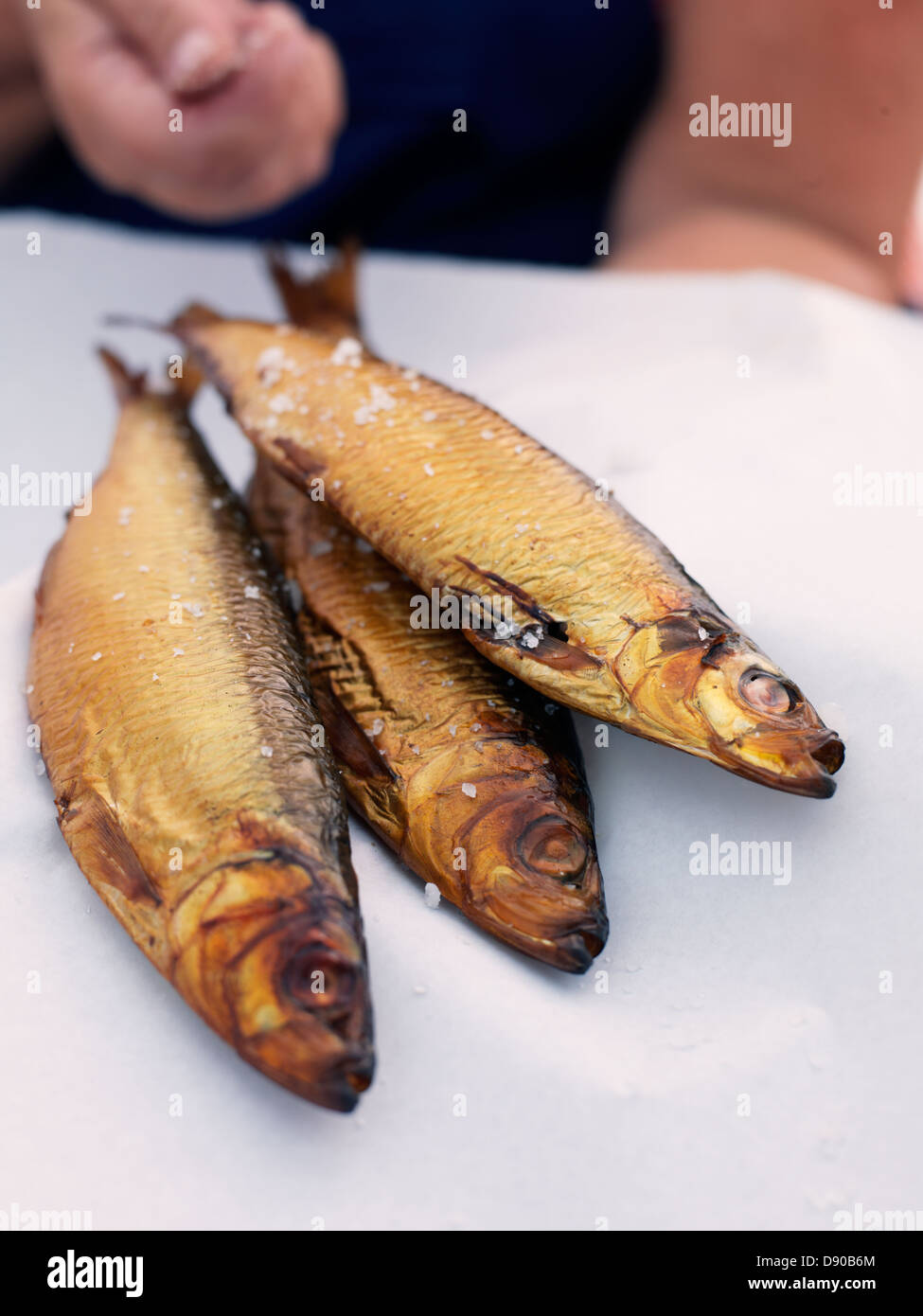 Smoked fish, close-up, Sweden Stock Photo - Alamy